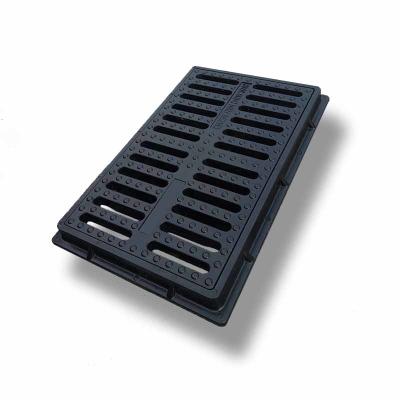 China Clog-Resistant SMC Gully Grating with Optimized Drainage Design for High-Flow Rainwater Te koop