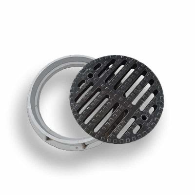 China Anti Corrosion SMC round Gully Grid  Lightweight And Tamper Proof Perfect For Roads And Public Spaces for sale