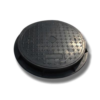China Composite Fiberlite Manhole Bolted Locking System Sewer Drain Cover for sale