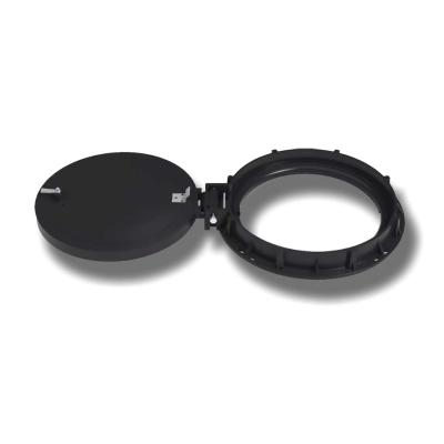 China EN124 Standard Round Composite Manhole Cover / Smc Manhole Cover for sale