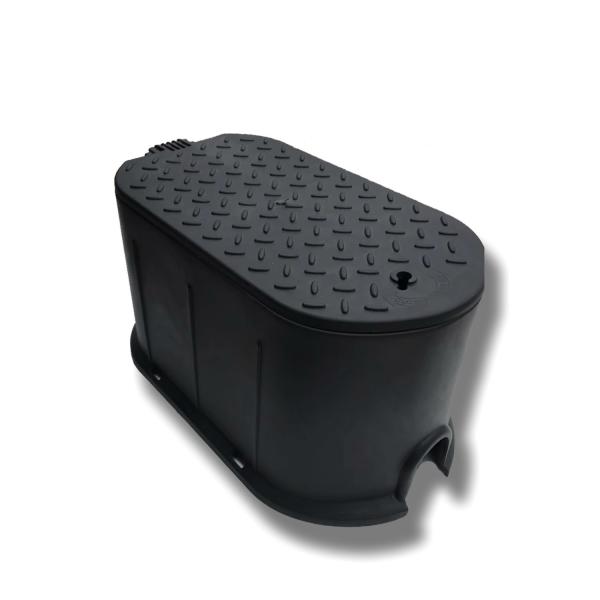 Quality Durable SMC Water Meter Box 187x330mm, UV Resistant, Lightweight for sale