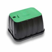 China Rectangular SMC Water Meter Box with Hinged Cover and High Load Capacity for sale