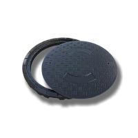 China Advanced Compression Molded Composite Manhole Cover Precision Manufacturing Quality Control Standards Assured for sale