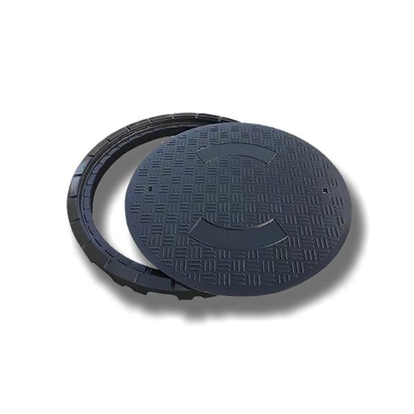 Quality Corrosion Resistant Lightweight Non Conductive FRP Manhole Cover for Industrial and Municipal Infrastructure for sale