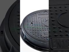 EN124 Zertifiziertes Komposit-Gaslochdeckel mit Schlüsselschlüssel bei -40 oC bis 150 oC