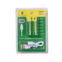 China Rechargeable Lithium Battery AA for sale