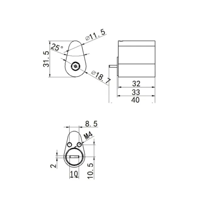 Premium Fireproof Door Lock Core Solutions