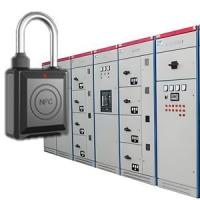 Quality Portable NFC Padlock with Access Control Management Platform for Power Cabinet for sale