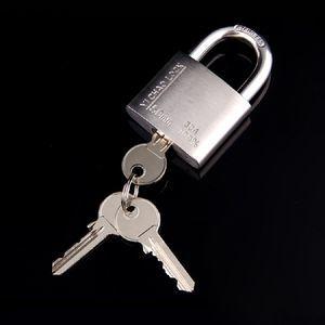 Quality 304 Stainless Steel Padlock Short Beam Anti-Theft Outdoor Household Padlock for sale