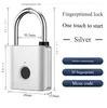 Quality Fingerprint Padlock Home Warehouse Patio Gate Padlock for sale
