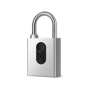 Quality Outdoor Waterproof Bluetooth Fingerprint Padlock Cabinet Smart Remote Control Warehouse for sale