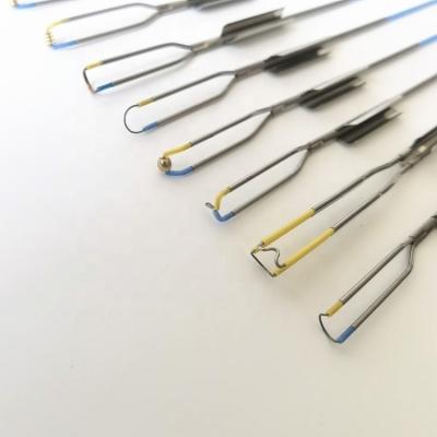 China Manual Urologia Endoscópio Bipolar Loop Unipolar Loop de corte de elétrodos para resetoscopia à venda