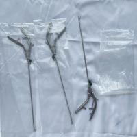 China Laparoscopic Needle Holder 5mm x 330mm Class I Surgical Instrument Custom Logo for sale