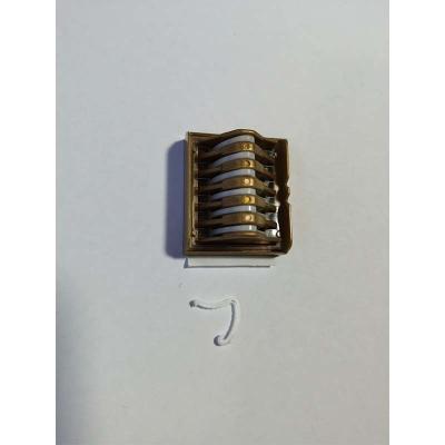 Cina GB/T18830-2009 Norma di sicurezza Clip polimerico monouso Hem-o-lok per legatura plastica in vendita