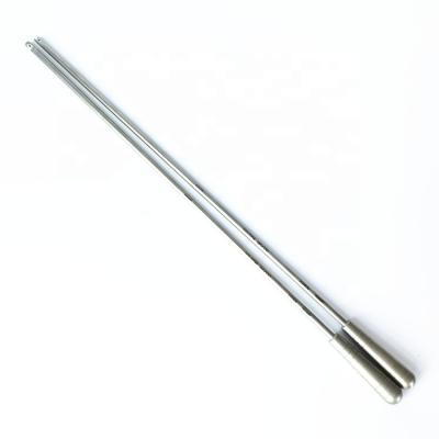 Cina VATS Strumenti Set 5mm Nodo toracoscopico Pusher di livello Spingere per aprire 33cm lunghezza di lavoro in vendita