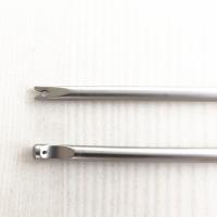 China Custom Logo Metal Knot Pusher 5x330mm Horacotomy Surgical Instruments Set for Class I for sale