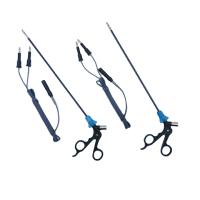 China Bipolar Dissecting Forceps 5mm x 330mm Laparoscopic Instrument Class I ISO13485 for sale