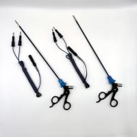 China Reusable Bipolar Laparoscopy Forceps Double Action Straight Head 5mm x 330mm CE for sale