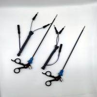 China Reusable Bipolar Laparoscopy Forceps Double Action Straight Head 5mm x 330mm CE for sale