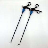 China Reusable Laparoscopic Bipolar Forceps 5x330mm 3x330mm for Abdominal Surgery for sale