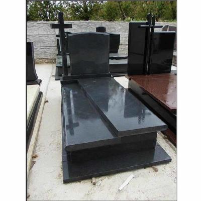 China Customized High-end Design Grave Stone Etched Granite Monument Tombstone Headstone For Memorial for sale