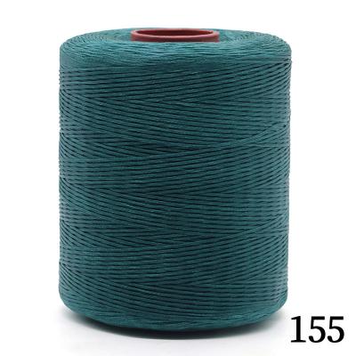 Cina Tessitura Kangfa 0.8MM 100% filo cerato in poliestere per cuoio 210D/16 filo cerato piatto in vendita