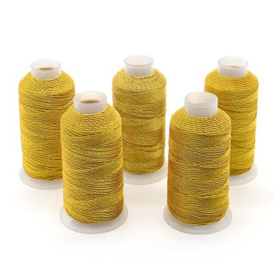 China Não perca o nosso fio de bordado de seda de ouro de alta tenacidade. à venda