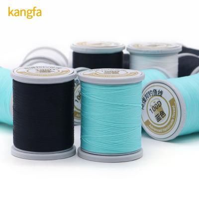 China High Tenacity Fly Tying Thread for Small Dry Flies Tying Material 100D Pattern Dyed for sale