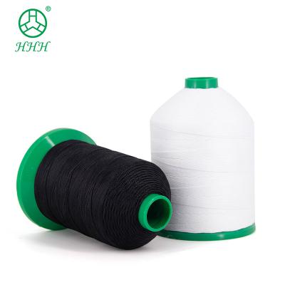 China 210D High Tenacity Polyester Bonded Thread voor handtas Twisted and Filament Yarn Type Te koop