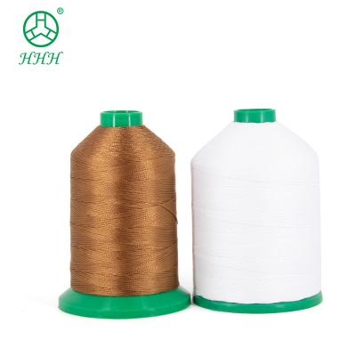 China 210D High Tenacity Polyester Bonded Thread voor handtas Twisted and Filament Yarn Type Te koop