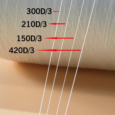 Cina Peso netto/cone 1,25 kg 250D/3 35 100% filato di poliestere spunto per lavori manuali di alta tenacità in vendita