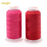 China UV Protected Kangfa Waterproof Polyester Sewing Thread Leather Thread 210D/3 Tex50 for sale