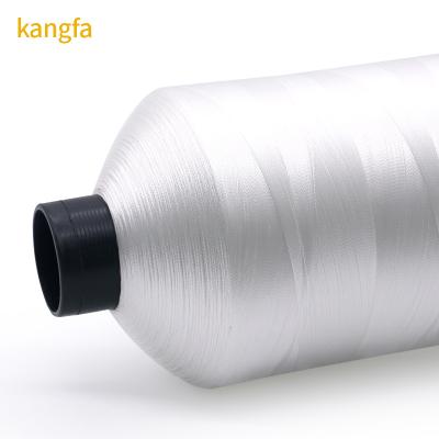 Cina 100% filato di poliestere Kangfa 210D/3 filo di cucitura ad alta resistenza per materassi da copertura in vendita