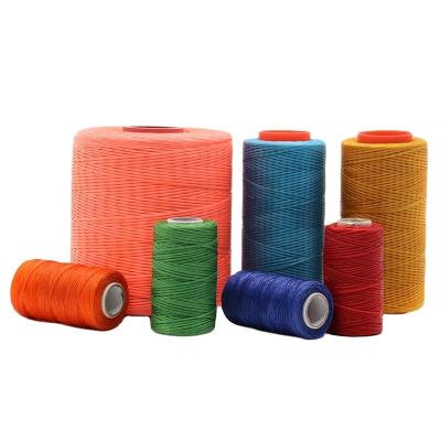 中国 手工道具 400G 体重 0.8mm 210D 手縫い用 円形 ワックス 縫い糸 販売のため