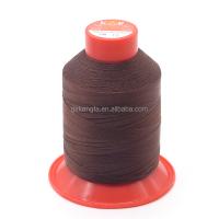 China Polyester 210d Bonded Thread for Leather Sewing 120g/cone Support 7 Days Sample Order for sale