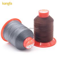 China Polyester 210d Bonded Thread for Leather Sewing 120g/cone Support 7 Days Sample Order for sale