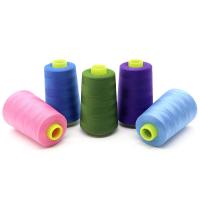 China High Temperature Resistant 40/2 5000Y Polyester Sewing Thread 100% Spun Polyester Yarn for sale