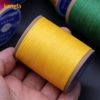 China Polyester 0.8mm Flat Wax Thread for Hand Sewing Leather DIY Small Roll Manual Thread for sale