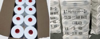 Cina TEX135 Filato di nylon per resistenza e ridotto restringimento Filato di cucitura bianco grezzo 420D/3 TKT20 in vendita