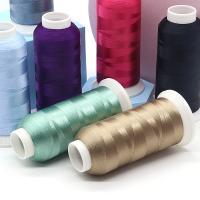 China 4000 Yard Embroidery Thread for Machine 720 Colors 100% Polyester Polyester / Viscose for sale