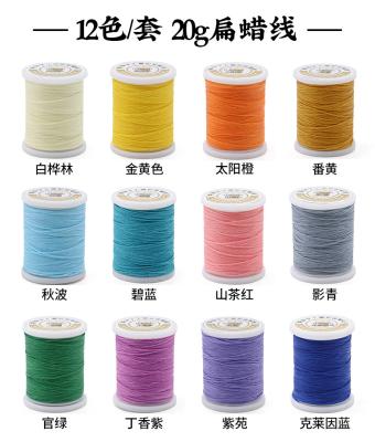 Cina Supporta 7 giorni Ordine campione 12 pezzi Set di filo di cucitura lungo per artigianato in pelle in vendita