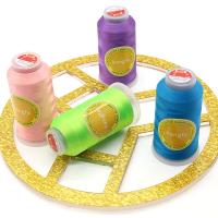 China 120D/2 Yarn Count 720 Colors 4000 Yard Polyester Embroidery Thread for Sewing Machine for sale