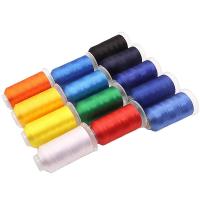 China 5000 Yard Polyester Embroidery Thread for Machine Embroidery 120D Polyester/Viscose for sale