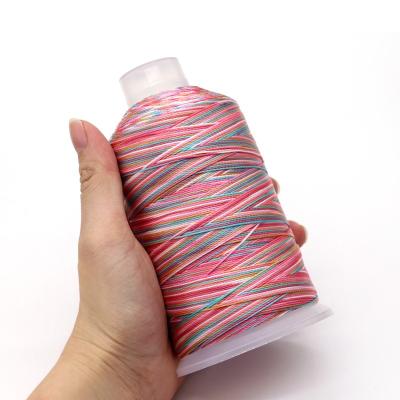 Cina 15PLY 250g 40 colori filato a trecce poliestere per la decorazione dell'artigianato in vendita