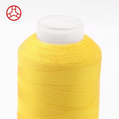 China 4000 Yard 120D/2 Filament geverfd polyesterdraad voor borduurmachine Patroon geverfd Te koop