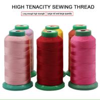 China Boho Strength Sewing Thread for Leather Upholstery MERCERIZED Polyester/Nylon Thread for sale