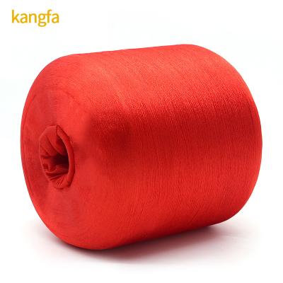 Cina 1.25-1.5kg Peso netto/cone Tintato Filato di poliestere ad alta tenacità 120D/2 per personalizzazione in vendita