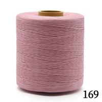 China 100% Polyester Kangfa 210D/2 Flat Waxed Thread for Hand Sewing and Stitching Cord for sale