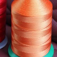 China UV Proof 16oz Bonded Sewing Thread High Tenacity Polyester Thread Cone Material Plastic for sale