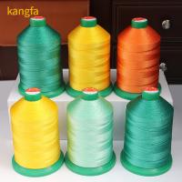 China UV Proof 16oz Bonded Sewing Thread High Tenacity Polyester Thread Cone Material Plastic for sale